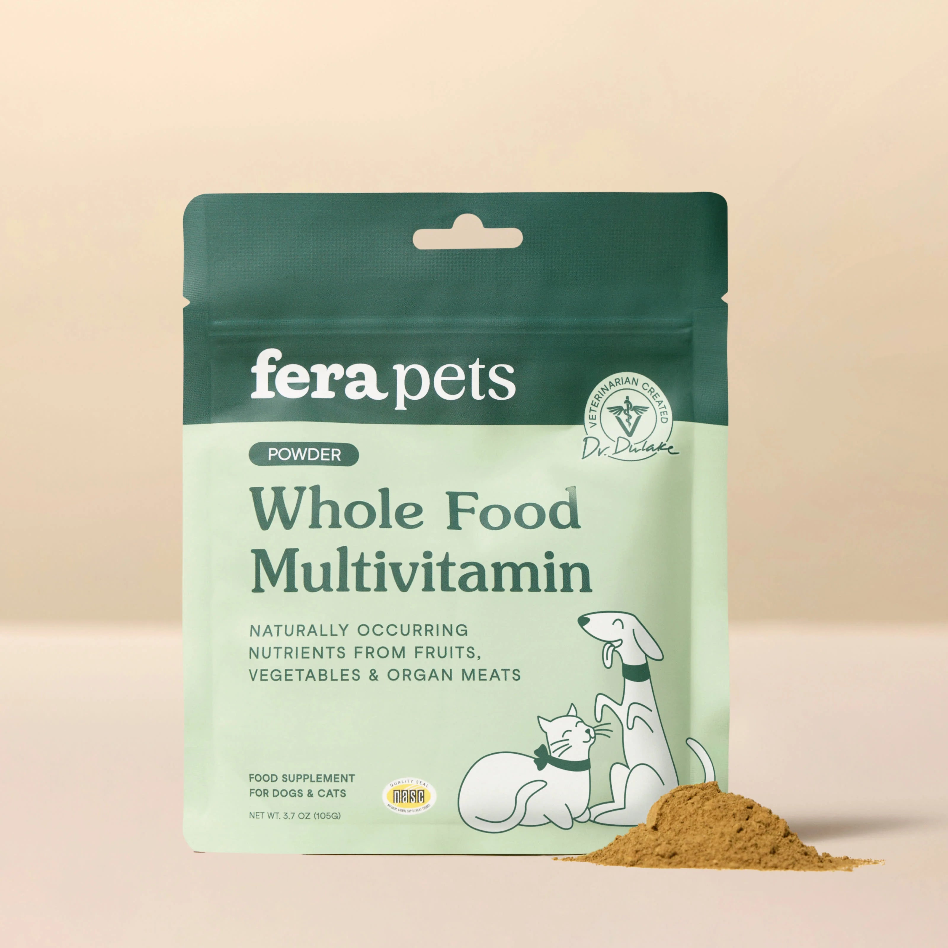 Fera Pets Whole Food Multivitamin｜Paws Up 一切從寵物健康角度出發 – Paws Up｜肉球辦館